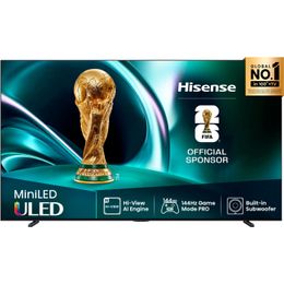 HISENSE QLED Mini LED-Fernseher "85U7Q", 85 ′′, transparent, Fernseher, 4K UHD Mini LED