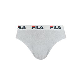 Fila Herren Slip "Slip 1er Pack", Gr. S, grau, Obermaterial: 95% Baumwolle CO. 5% Elasthan EL., Unterhosen