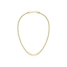 Lacoste Damen Edelstahlkette "SCRIPT", Edelstahl, L: 58 B: 4mm, gold, Edelstahl, B:4mm, Halsketten