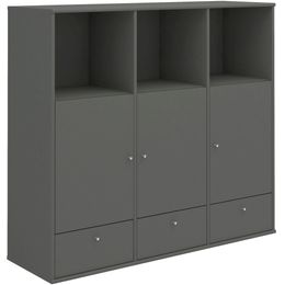 Hammel Furniture "Mistral Hochkommode, Hochschrank" mit T&uuml;ren und Schubladen, Breite: 133cm, anpassungsbar Designm&ouml;bel