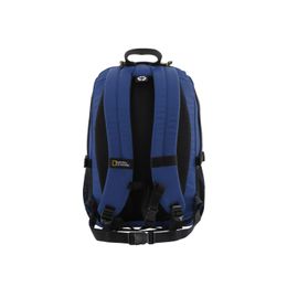 Damen Cityrucksack "EXPLORER III", National Geographic, blau, Kunstfaser, Rucks&auml;cke, aus recycelten PET-Flaschen