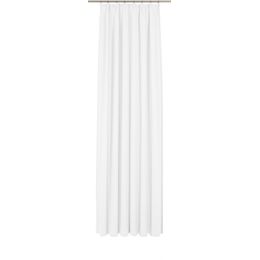Gardine WIRTH, B:650cm H:225cm, wei&szlig;, Polyester, Wohnzimmer, Gardinen, "Chlo&eacute;", Fertig-Store mit FB 1:3 nach Ma&szlig;