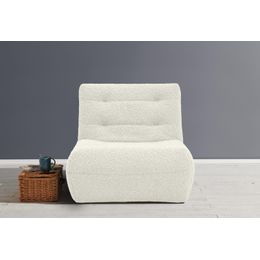 ell+ell Schlafsofa ELL + ELL, B:90cm H:85cm T:100cm, wei&szlig;, Jugendzimmer, Sofas, "Vanja"