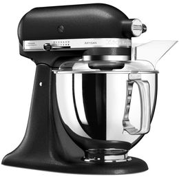 KitchenAid K&uuml;chenmaschine "K&uuml;chenmaschine 5KSM175PSEBK GUSSEISEN SCHWARZ", B:24cm H:36cm T:37cm, schwarz, K&uuml;chenmaschinen