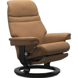 Relaxsessel stressless, B:79cm H:103cm T:78cm, braun, Leder BATICK: BATICK ist ein leicht korrigiertes, durchgef&auml;rbtes und genarbtes M&ouml;belleder, bei