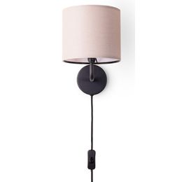 Paco Home Wandleuchte "Uni Color", 1, &Oslash; 18cm H: 26,5cm, schwarz, Wohnzimmer, Leuchten, Wandlampe Schalter Flur Wohnzimmer &Oslash;...18cm Unifarben Deko 