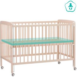 fillikid Baby Beistellbett "Nena"champagner, Massivholz, Babybetten, Made in Europe
