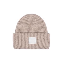 LIEBLINGSSTÜCK LIEBLINGSSTÜCK Damen Beanie "Damen-Strickmütze"130, beige, Wollmischung, Mützen, mit Woll-Anteil