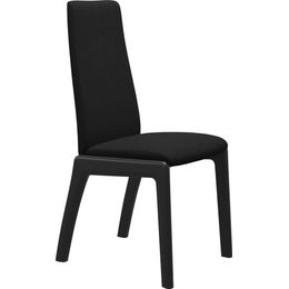 Polsterstuhl stressless, B:57cm H:92cm T:59cm, schwarz, Microfaser DINAMICA (88% Polyester, 12% Polyurethan), Esszimmer, St&uuml;hle, "Laurel", Low Back,