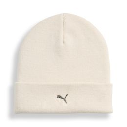Puma Herren Beanie "Metal Puma CAT Beanie Erwachsene", wei&szlig;, Obermaterial: 100% Polyacryl; Futter: 100% Polyacryl, M&uuml;tzen