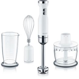 Graef Stabmixer "HB 501", B:5,5cm H:40,2cm T:6,5cm, wei&szlig;, Mixer