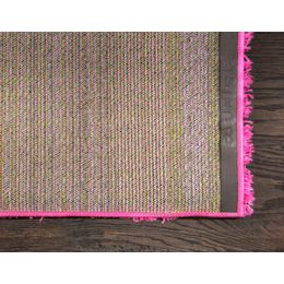 Hochflor-Teppich, B:152cm H:38mm L:244cm, pink, MyFlair M&Ouml;BEL & ACCESSOIRES, Polypropylen (PP), Teppiche, "Shaggy Shag, LAGERR&Auml;UMUNG", gewebt, Uni