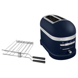 KitchenAid Toaster "5KMT2204EIB Ink Blue", B:18cm H:22,5cm T:33cmink blau, Toaster, mit Sandwichzange