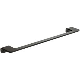 Handtuchstange Sanotechnik, B:45cm H:3cm T:7cm, schwarz, Aluminium, Handtuchhalter