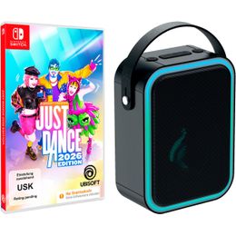 Ubisoft Spielesoftware "Just Dance 2026 (Code in box) + Bluetooth Concert Lautsprecher", Nintendo Switchweiß, neutral, Spielesoftware