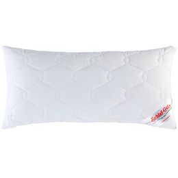 Schlafgut Microfaserkissen SCHLAF-GUT, B:40cm L:80cm, wei&szlig;, Bezug: 100% Polyester. Bezug Innen: 60% Lyocell (TENCEL ), 40% Polyester, Kopfkissen, "TENCEL ",