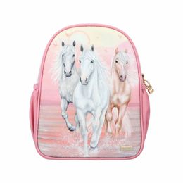 Depesche Kinder Rucksack "Rucksack Sundown Miss Melody 22 x 9 x 27 cm rosa", rosa, Polyester, Rucksäcke