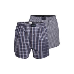 Tom Tailor Herren Boxershorts "Dakota", Gr. 4, blau, Webqualität, Obermaterial: 100% Baumwolle, unifarben, Unterhosen, weich, bequem, basic, locker,