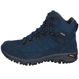 Br&uuml;tting BR&Uuml;TTING Damen Outdoorschuh "Outdoorstiefel Mount Kandu High", Gr. 46, blau, Leder, Schuhe