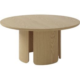 Sch&ouml;ner Wohnen Kollektion Couchtisch, B:80cm H:41cm T:80cmeichefarbig bianco, eichefarbig bianco, eichefarbig bianco, SCH&Ouml;NER WOHNEN-KOLLEKTION, Wohnzimmer, Tische, "MOLDE",