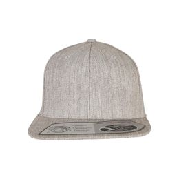 Flexfit Damen Flex Cap "Flexfit Unisex 110 Fitted Snapback"erdgrau, unifarben, 83% Polyacryl, 15% Wolle, 2% Elasthan, Caps