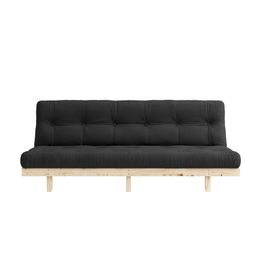 Schlafsofa Karup Design, B:200cm H:73cm T:100cm, grau, Bezug: 80% Baumwolle, 20% Polyester, Kinderzimmer, Sofas, "Lean 200 Schlafsofa, Gästebett,