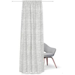 Gardine FEEL OF NATURE, B:140cm H:245cm, grau, Baumwolle, Wohnzimmer, Gardinen, "Knut", HxB: 245x140