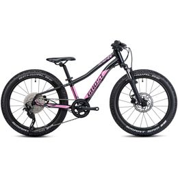 GHOST Mountainbike "Lanao 20 Full Party", 25cm, 20 Zoll (50,80cm), schwarz, Fahrr&auml;der
