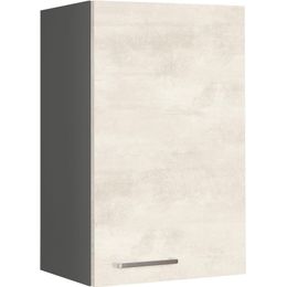H&auml;ngeschrank Nobilia, B:45cm H:72cm T:37,2cm, wei&szlig;, K&uuml;che, Schr&auml;nke, ""Riva", Ausrichtung w&auml;hlbar, vormontiert", in drei Breiten: 30, 45 und 60 cm,