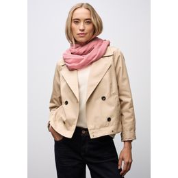 Street One Damen Schalpowder pink, unifarben, Stoff, 100% Viskose, Modetücher, zart