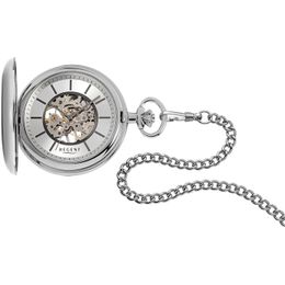 Regent Uhren REGENT Damen Taschenuhr "P769", silber, Taschenuhren, Herrenuhr, Handaufzug, Acrylglas