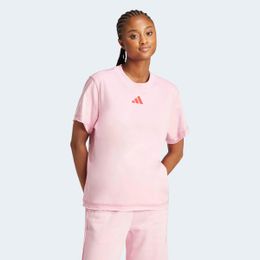 Damen T-Shirt "W ALL SZN G TEE", pink, Gr. XS, adidas Sportswear, Obermaterial: 100% Baumwolle, Shirts
