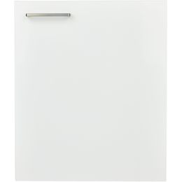 Frontblende Nobilia, B:60cm H:72cm T:1,9cm, wei&szlig;, MDF, M&ouml;belblenden, ""Touch", Ausrichtung w&auml;hlbar", f&uuml;r integrierte K&uuml;hlger&auml;te und Waschautomaten,