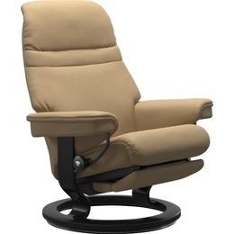 Relaxsessel stressless, B:88cm H:103cm T:78cm, beige, Leder BATICK: BATICK ist ein leicht korrigiertes, durchgef&auml;rbtes und genarbtes M&ouml;belleder, bei