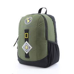 Damen Cityrucksack "New Explorer", National Geographic, gr&uuml;n, Nylon, Rucks&auml;cke, mit extra Laptop-Fach