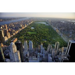 papermoon Fototapete "Central Park View", B/L: 5m x 2,8m, Bahnen: 10 Stk., bunt, Tapeten