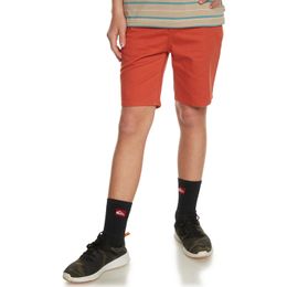 Quiksilver Jungen Chinoshorts "Everyday", orange, Gr. 14, 100% Baumwolle, Hosen
