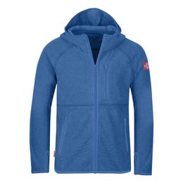 Trollkids Mädchen Fleecejacke "KIDS SANDEFJORD JACKET", blau, Gr. 116, Obermaterial: 100% Polyester, Jacken
