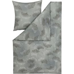 Bettw&auml;sche Estella, gr&uuml;n, Mako-Interlock-Jersey, Obermaterial: 100% Baumwolle, Bettw&auml;sche, "ISABELLA", ABSOLUT B&Uuml;GELFREI