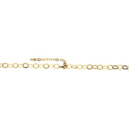 Firetti Damen Kette mit Anh&auml;nger "Schmuck Geschenk Silber 925 Halsschmuck Halskette Y-Collier", Silber 925 (Sterlingsilber), L: 55 B: 12mm, gold,