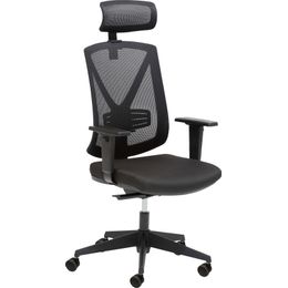 mayer Sitzmöbel Drehstuhl MAYER SITZMÖBEL, B:68cm H:118cm T:65cm, schwarz, Polyester, Büro, Stühle, "2336"