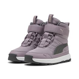Puma Jungen Stiefel "Puma Evolve Stiefel Jugendliche", Gr. 33, lila, Obermaterial: Textil, Synthetik; Futter: Textil; Innensohle: Textil; Laufsohle: