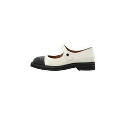 Ca'Shott CA'SHOTT Damen Ballerina "Ca'Shott Ballet flats CASBETTY", Gr. 37, wei&szlig;, Obermaterial: 100% Leder, Schuhe