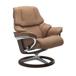 stressless "Reno" Set, Relaxsessel mit Hocker, mit Hocker, mit Signature Base, Gr&ouml;&szlig;e S, M & L, Gestell Wenge