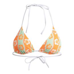 Roxy Damen Triangel-Bikini-Top "Wavy Babe", grün, Gr. XL, 53% Nylon, 33% Nylon, 14% Elasthan, Bikini-Oberteile