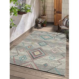 Teppich the carpet, B:80cm H:4mm L:150cm, beige, Polypropylen, Flur, Teppiche, "Palma", Outdoor moderner robuster In und Outdoor Teppich