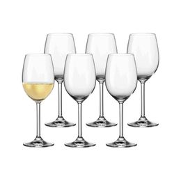 Leonardo Wei&szlig;weinglas "Wei&szlig;weingl&auml;ser Daily 170 ml 6er Set transparent", transparent, Trinkgef&auml;&szlig;e