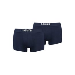 Levi's LEVI'S Herren Boxershorts "Boxershort 2er Pack", Gr. M, blau, Obermaterial: 95% Baumwolle CO. 5% Elasthan EL., Unterhosen