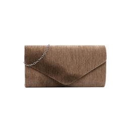 Tamaris Damen Clutch "Clutch TAS Amalia Pillow", beige, Polyester, Taschen