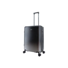 Saxoline Koffer "Elite", silber, Koffer, mit Trolleysystem aus Halbaluminium